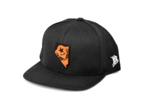 branded bills nevada 36 classic snapback, black