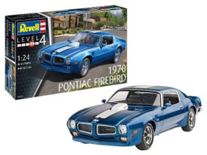 revell 07672 1970 pontiac firebird 1:24 scale unbuilt/unpainted plastic model kit