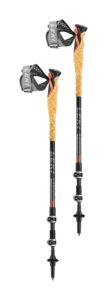 leki cross trail carbon trekking pole pair - women's 90-125