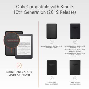 Made For Amazon Case, in Raspberry, with Screen Protector for Kindle 10th Generation - 2019 release