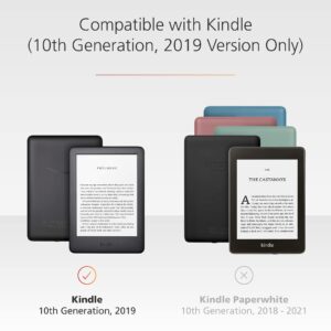 Made For Amazon Case, in Raspberry, with Screen Protector for Kindle 10th Generation - 2019 release