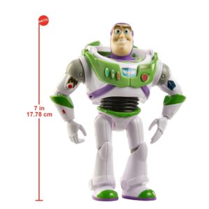 Mattel 900 GWT07 EA TS Basic Fig Glow in The Dark Buzz, Multicolor