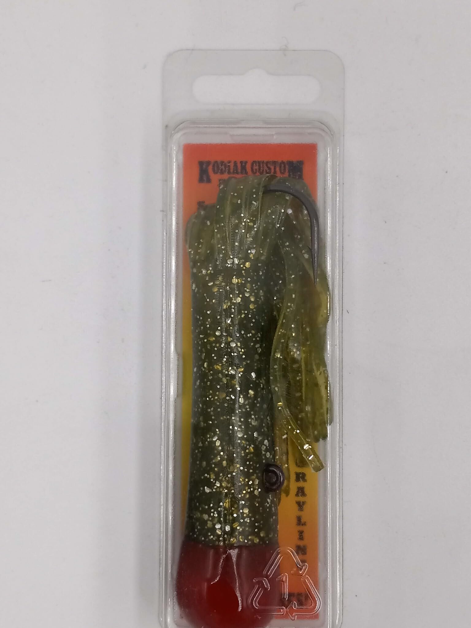 Kodiak 6" Tube Jig WH/RE 0.5oz