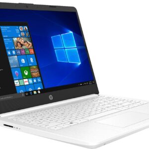 HP Newest 14" Touchscreen Laptop, Intel Dual-Core N4020, 16GB DDR4 RAM, 192GB Storage(64GB eMMC+128GB Micro SD), Webcam, 1Yr Office, Bundle with GalliumPi Mousepad (White)