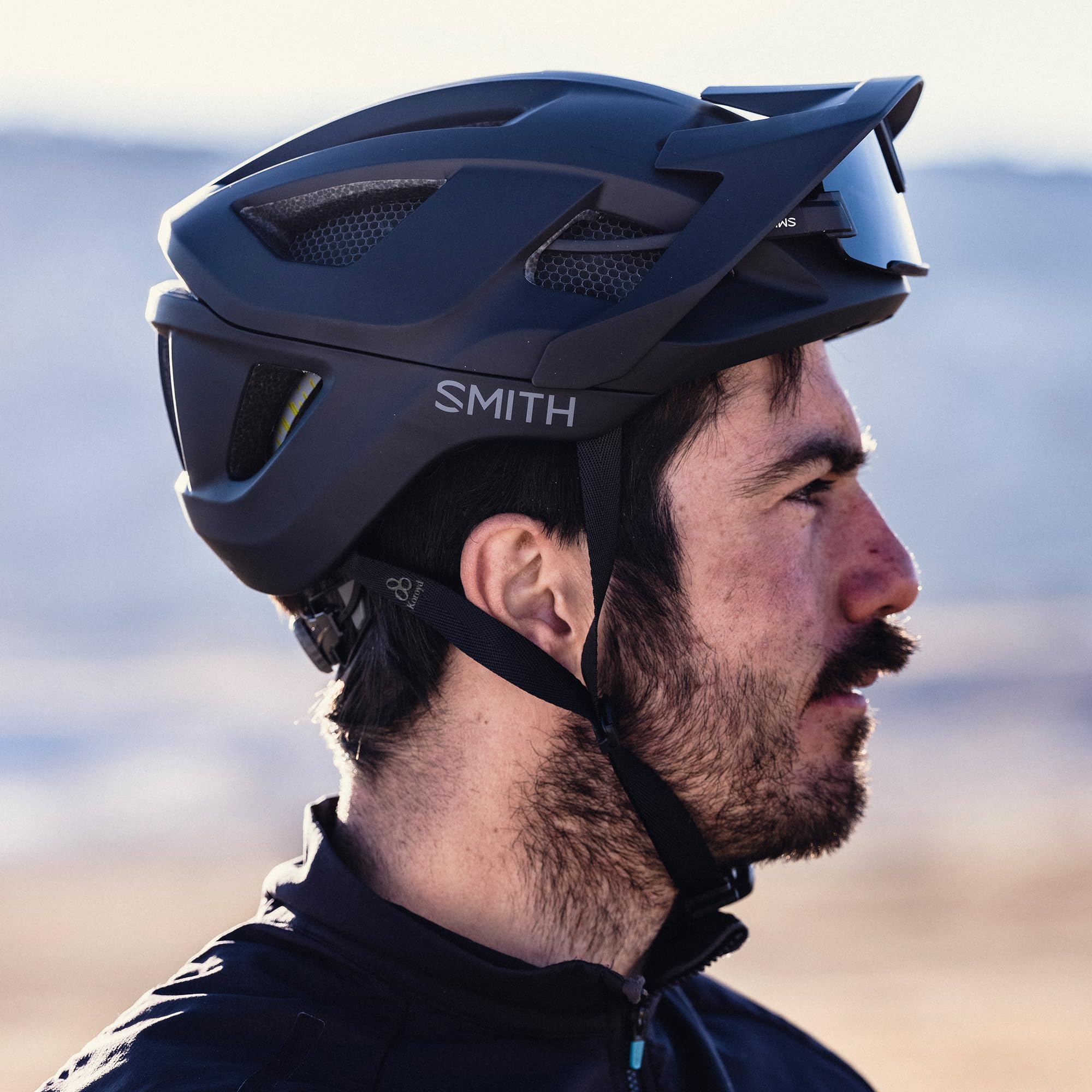 SMITH Session MTB Cycling Helmet – Adult Mountain Bike Helmet with MIPS Technology + Koroyd Coverage – Lightweight Impact Protection for Men & Women – Adjustable Visor – Matte Black, Large