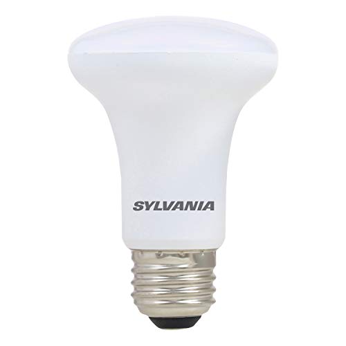 Sylvania LED TruWave Natural Series R20 Light Bulb, 45W Equivalent Efficient 5W, Dimmable, Frosted, 2700K, Soft White - 2 Pack (40788)