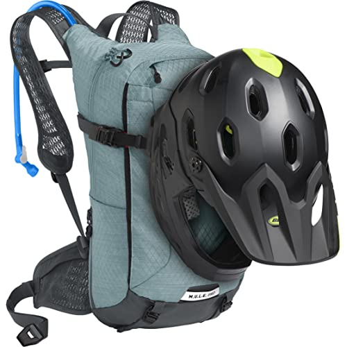 CamelBak Women's M.U.L.E. Pro 14 Bike Hydration Backpack 100oz - Body Mapping Technology, Mineral Blue/Charcoal