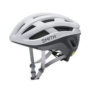 smith optics persist mips road cycling helmet - white/cement, large