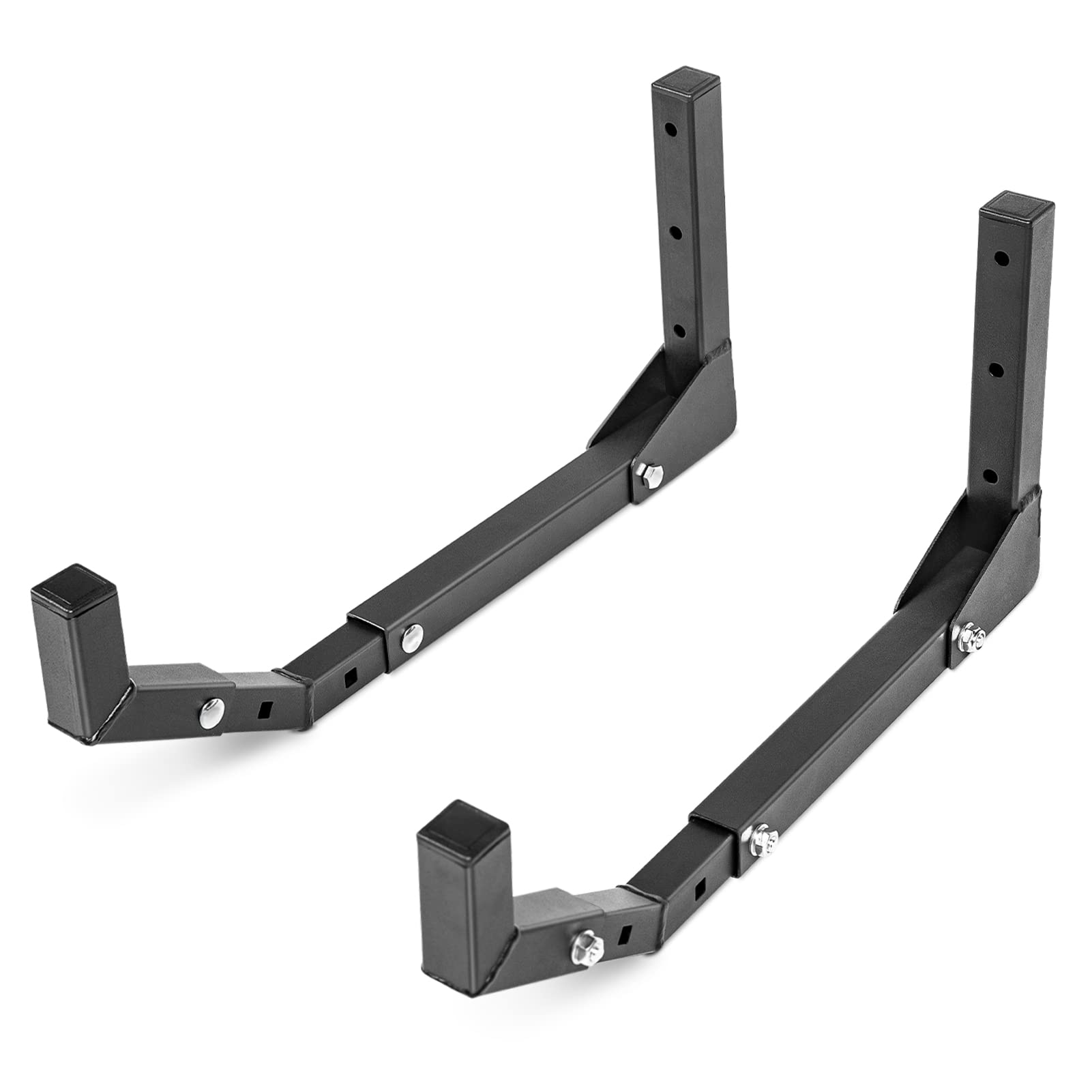 AA Products Inc. Kayak Wall Mount Storage Rack Storage Hanger Foldable Hooks Hanging Wall Frame for Kayaks, Paddleboard and Canoe, Set of 2