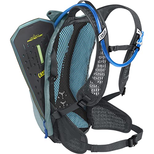 CamelBak Women's M.U.L.E. Pro 14 Bike Hydration Backpack 100oz - Body Mapping Technology, Mineral Blue/Charcoal