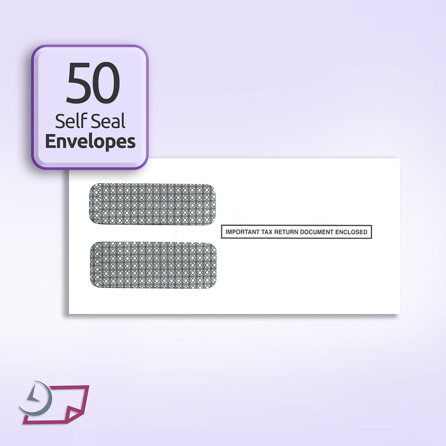 NextDayLabels - 1099-NEC Forms for 2024, 4-Part Tax Forms, Vendor Kit of 50 Laser Forms and 50 Self-Seal Envelopes, Forms Designed for QuickBooks, TFP and Other Accounting Software