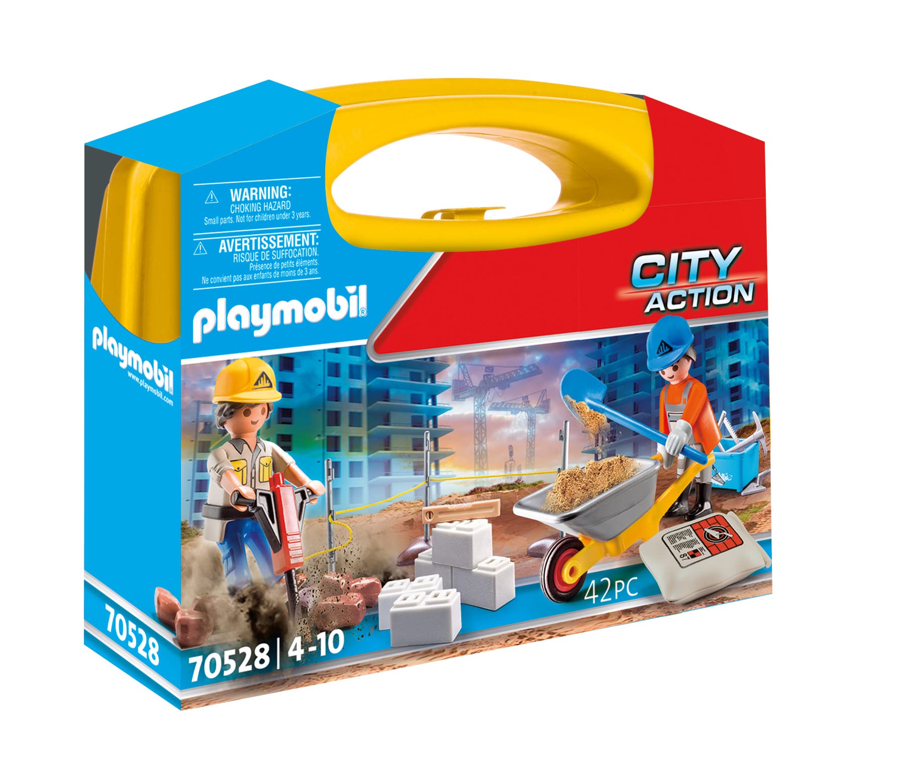 Playmobil Construction Site Carry Case