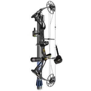 sanlida archery dragon x8 rth compound bow package for adults and teens,18”-31” draw length,0-70 lbs draw weight,up to ibo 310 fps,no bow press needed,limbs made in usa,limited life-time warranty