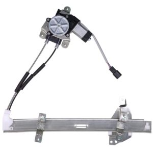 741-637 Front Driver Side Power Window Regulator with Motor Assembly Compatible with Buick Century Regal Oldsmobile Intrigue, OE 11R21, 1552-6322L, 1553-1430L, 52112, 52114, 660168, 741637, 82-154BR