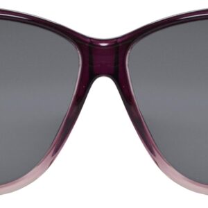 PZ - Polarized Sunglasses Wear to Cover Over Prescription Glasses UV Protection Rhinestones (Purple Fade + Polarized Grey)