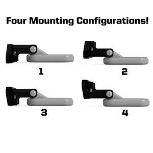 Hydra Concepts Universal Kayak Transducer Mount for Old Town 2020 Sportsman Kayaks - Sportsman PDL, Sportsman 106 Powered by Minn Kota, Topwater, Topwater PDL, Predator PDL, Autopilot, Black