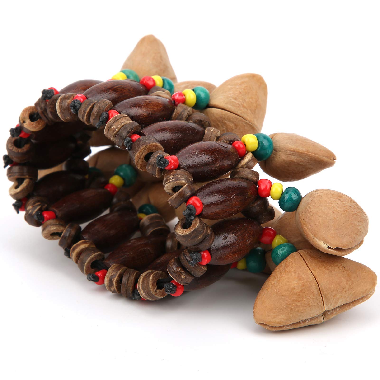 RiToEasysports African Nut Shell Bracelets,African Tribal Bracelet African Tribal Drum Bracelet