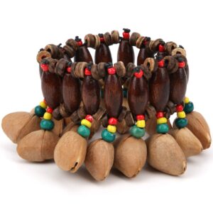 ritoeasysports african nut shell bracelets,african tribal bracelet african tribal drum bracelet