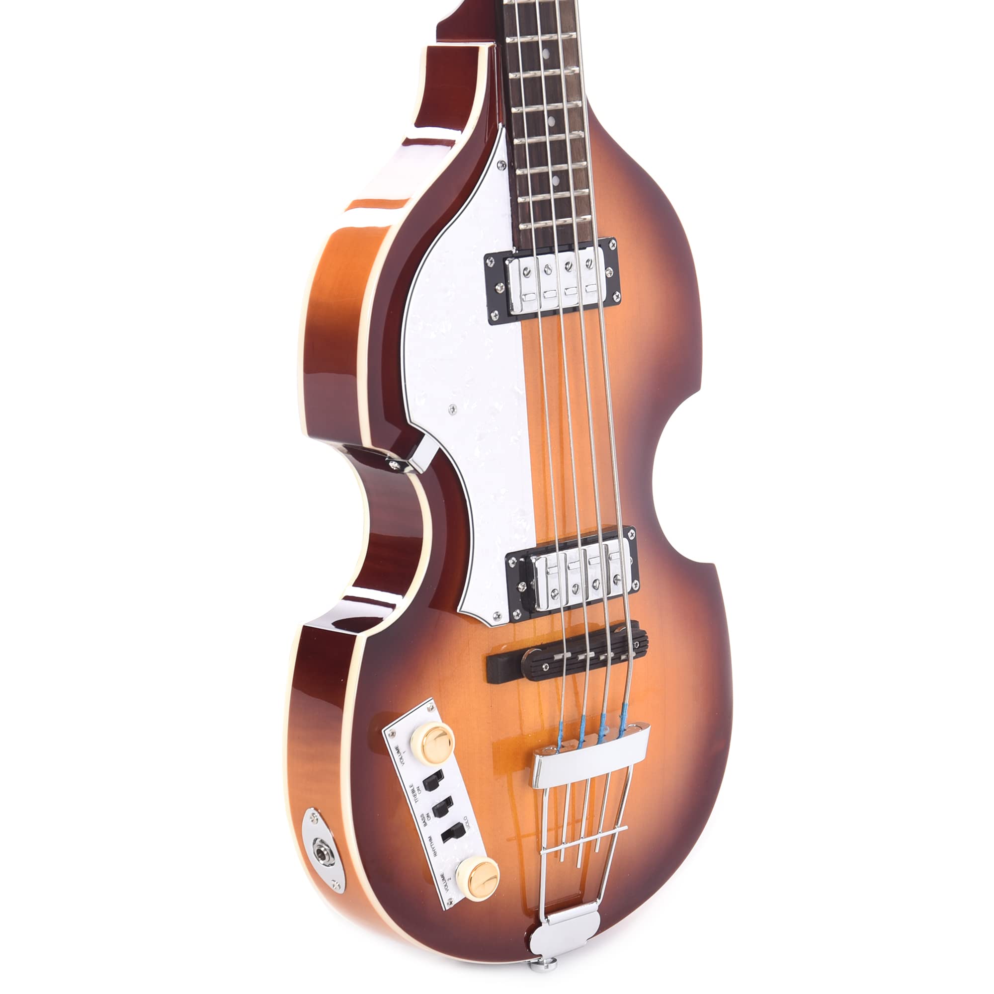 Ignition Pro Beatle Bass Left Handed Sunburst