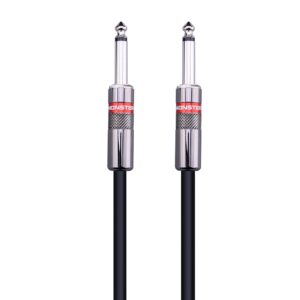 monster prolink classic speaker cable: straight to straight, 3 ft, straight 1/4 plugs