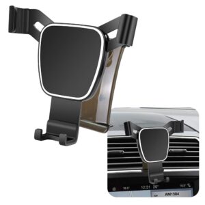 lunqin car phone holder for 2016-2019 ford explorer auto accessories navigation bracket interior decoration mobile cell phone mount