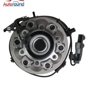 Autoround 4WD Both Front Driver Passenger Side Wheel Bearing and Hub Assembly Compatible with Chevy Colorado, GMC Canyon, Isuzu i-350, i-370 4x4 2004 2005 2006 2007 2008 6 Lug w/ABS 515111 515110