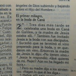 Biblia Recuerdo de Boda Letra Grande Latinoamericana Para Boda con Repujado, Wedding Bible Spanish