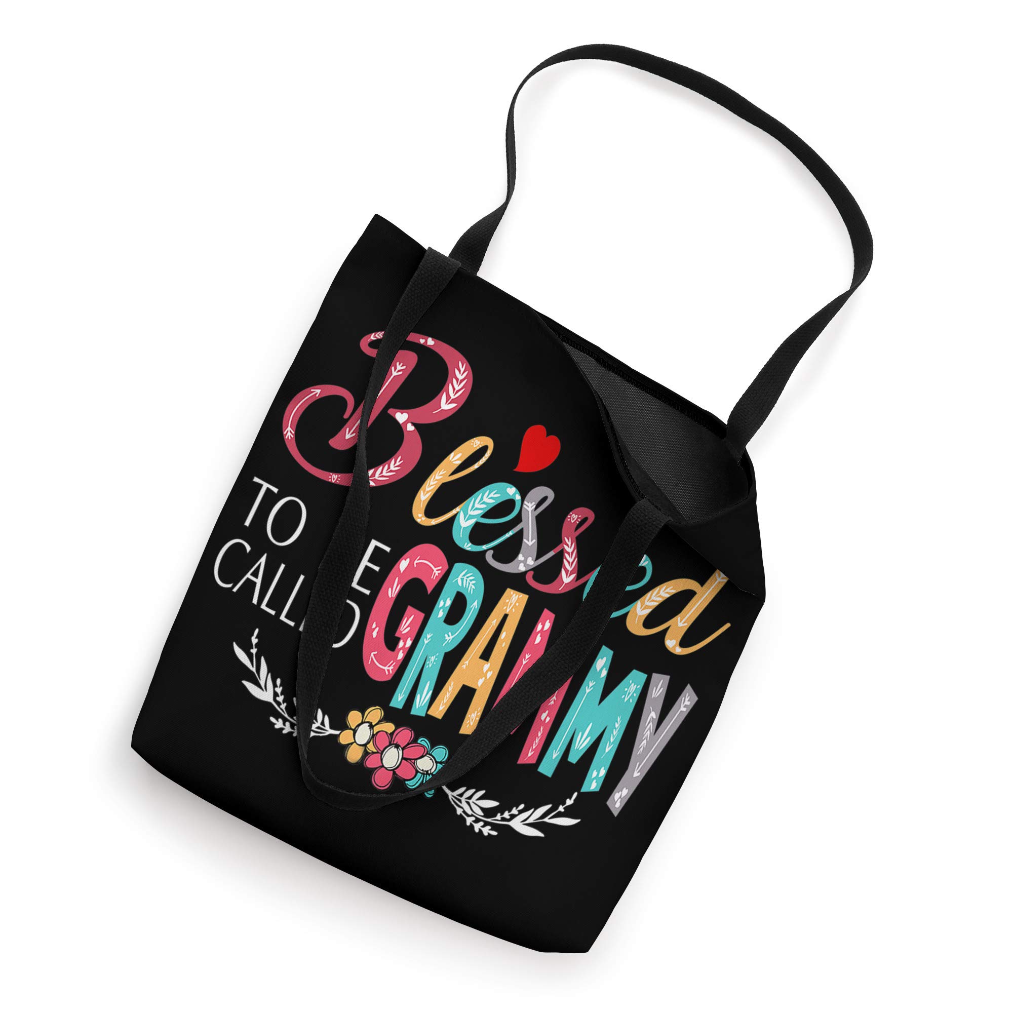 Blessed to be called Grammy Colorful For Grandma Tote Bag