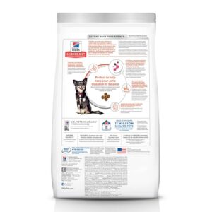 Hill's Science Diet Perfect Digestion, Adult 1-6, Digestive Support, Small Kibble, Dry Dog Food, Chicken, Brown Rice, & Whole Oats, 12 lb Bag