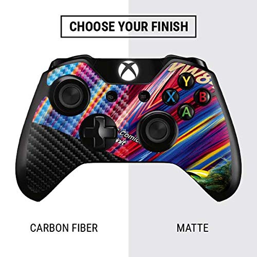 Skinit Decal Gaming Skin Compatible with Xbox One Controller - Officially Licensed Warner Bros Wonder Woman Color Blast Design