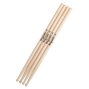 Anyuxin Drum Sticks 5A Classic Maple Wood Drumsticks (2 Pair)