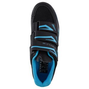 Venzo Bike Bicycle Women's Ladies Cycling Riding Shoes - Compatible with Peloton, Look Delta & for Shimano SPD-SL - Perfect for Road Racing Indoor Exercise Bikes 40