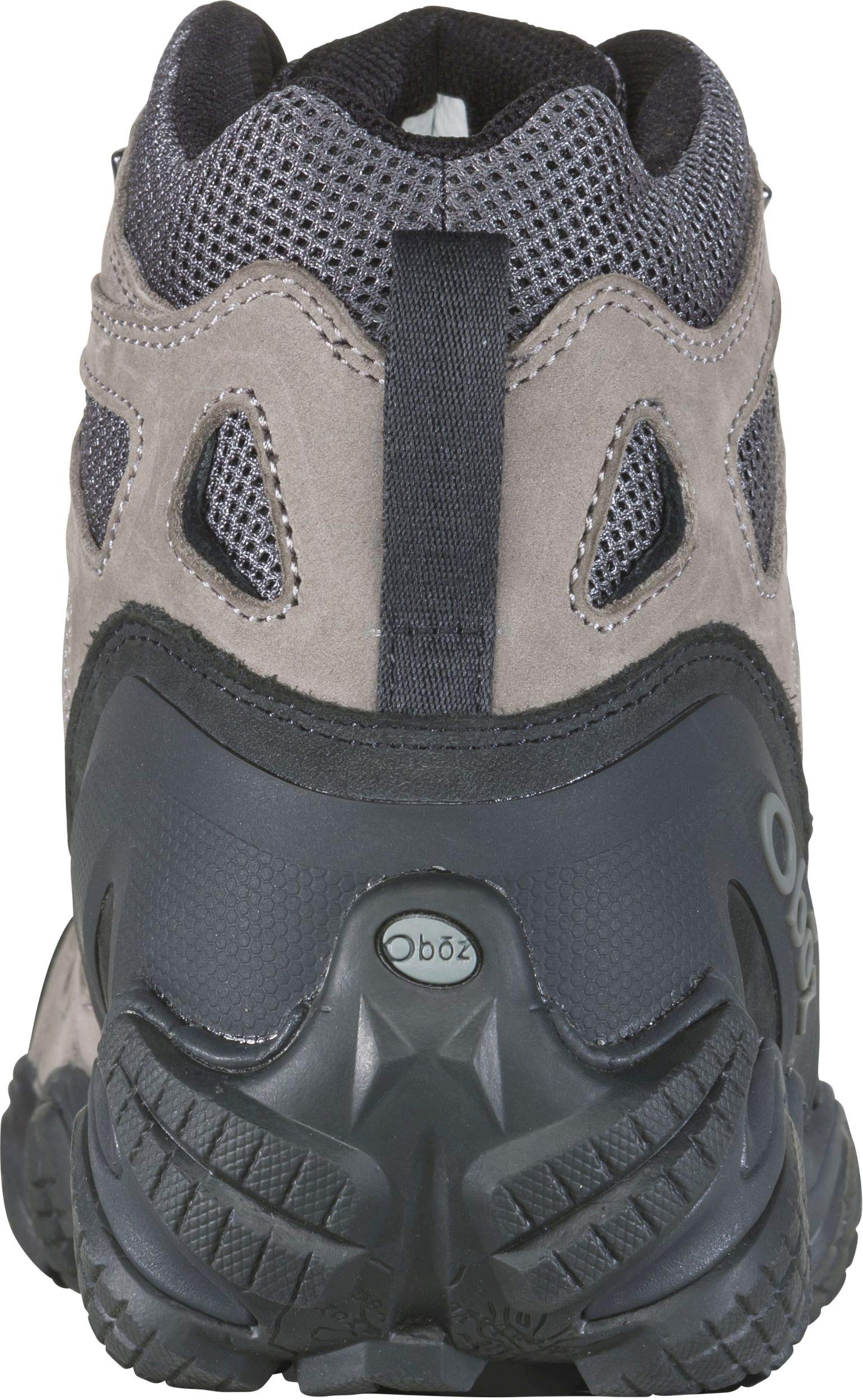 Oboz Men's Sawtooth Ii Mid Hiking Boots Ash 9