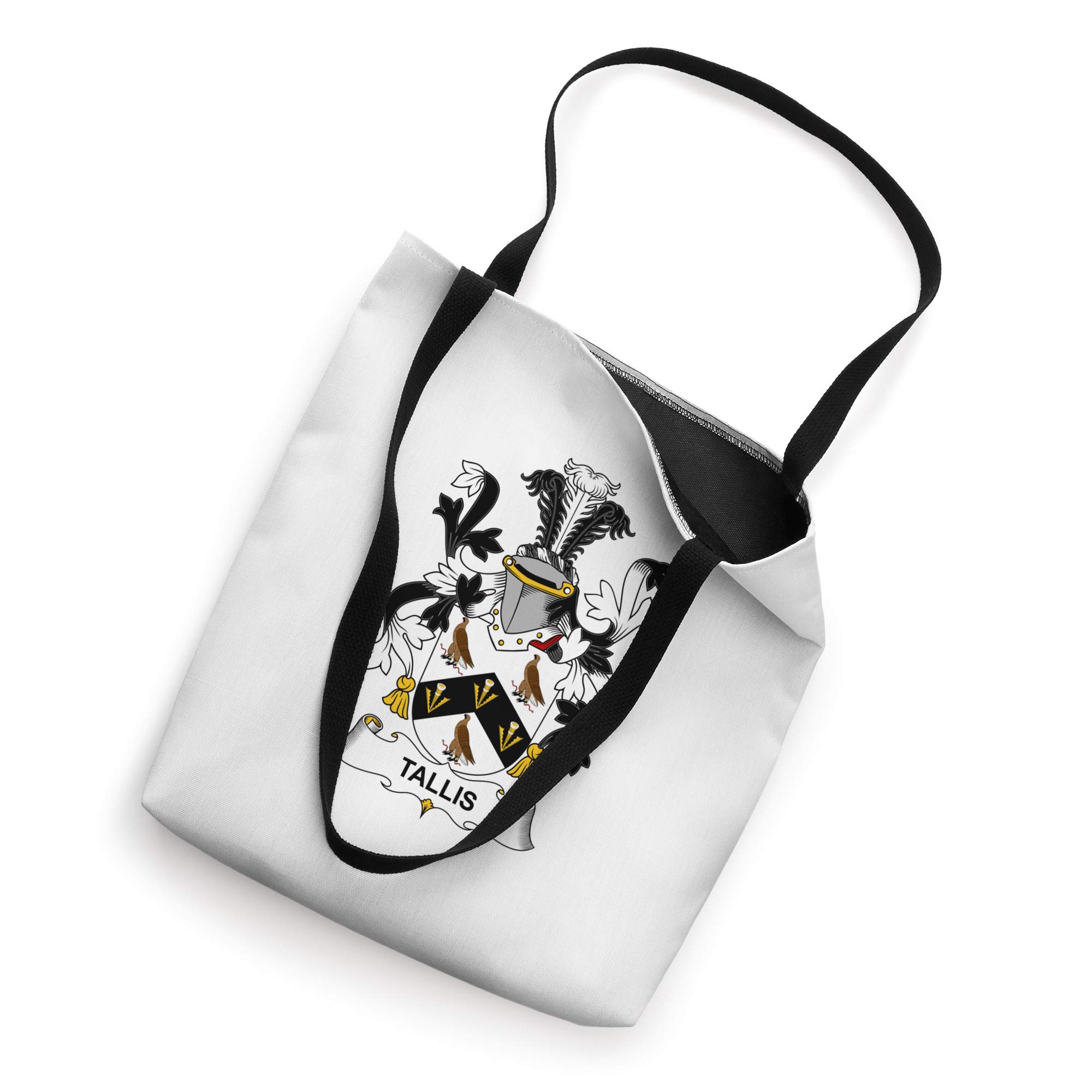 Tallis Coat of Arms - Family Crest Tote Bag