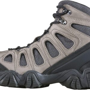 Oboz Men's Sawtooth Ii Mid Hiking Boots Ash 9