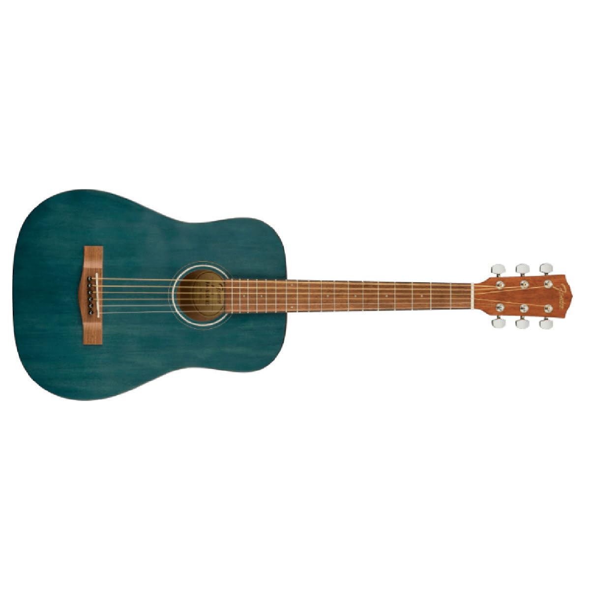 Fender FA-15 3/4 Scale Steel String Acoustic Guitar, with 2-Year Warranty, Blue, with Gig Bag