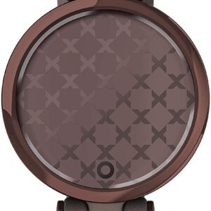 Garmin Lily™, Small Smartwatch with Touchscreen and Patterned Lens,Heart Rate Monitor Dark Bronze