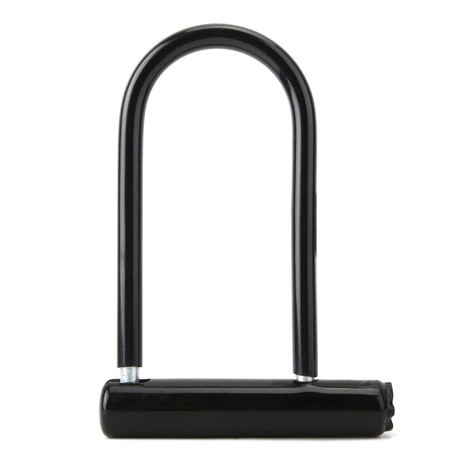 U-Lock, Security U Lock Anti-Theft Lock, Folding Bicycle Lock Anti-Theft U-Lock Mountain Bike Lock for Scooters Motorcycle