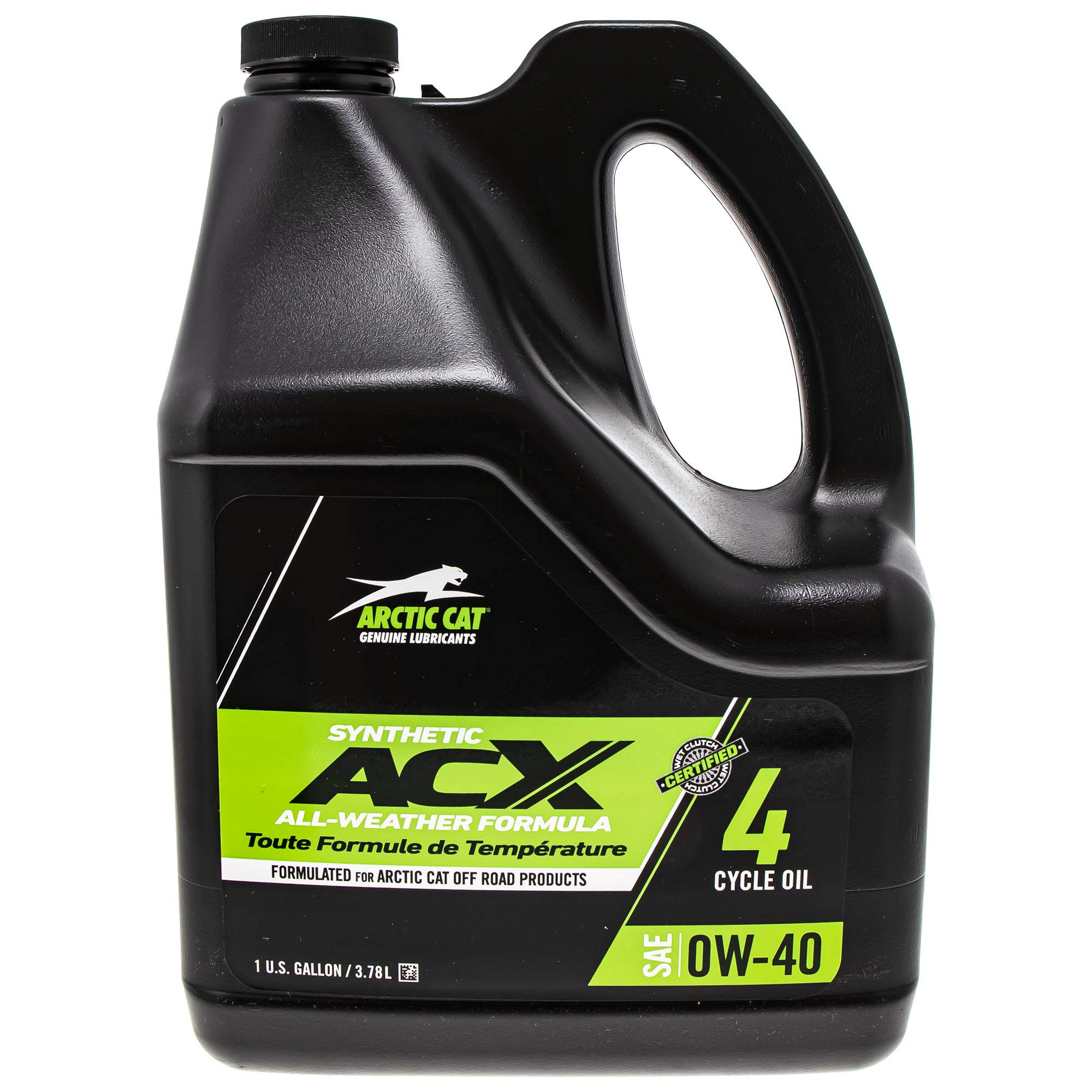 Arctic Cat 2436-850 ACX 0W-40 Gallon Synthetic Oil Change Kit for Alterra Wildcat