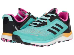 adidas terrex agravic flow acid mint/black/screaming pink 9