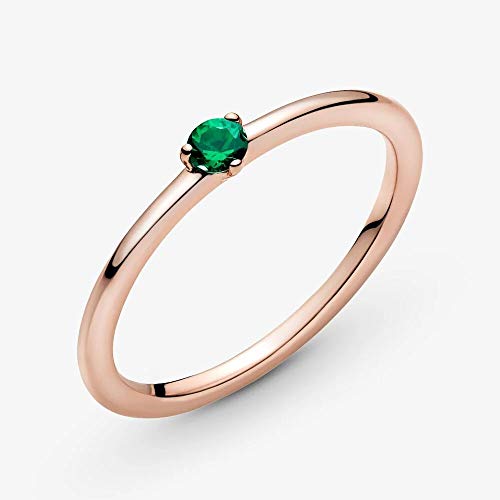 PANDORA Green Solitaire Ring