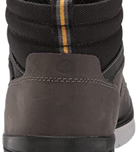 Clarks Men's Braxin Hiker Waterproof Ankle Boot, Grey Leather, 11