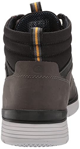 Clarks Men's Braxin Hiker Waterproof Ankle Boot, Grey Leather, 11