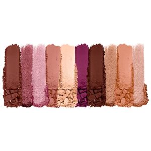 Eyeshadow By Wet n Wild Color Icon 10-Pan Eye Makeup Palette, Pink Heart And Sol, Long Lasting, Shimmer, Metallic, Glittery, Matte, Rich Smooth Pigment, Cruelty Free