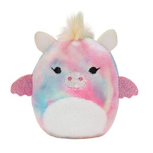 Squishville Squishmallows Mystery Mini Plush Rainbow Dream Squad, Six 2” Soft Mini-Squishmallow Rainbow Dream Squad, Irresistibly Soft Colourful Plush, Mini Rainbow Dream Squad Squishmallows