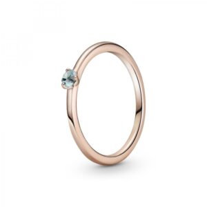 pandora light blue solitaire ring