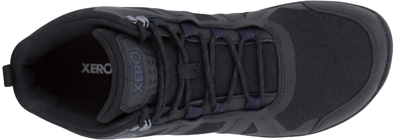 Xero Shoes Men's DayLite Hiker Fusion Boot - Lightweight Hiking or Everyday Boot, Black, 11