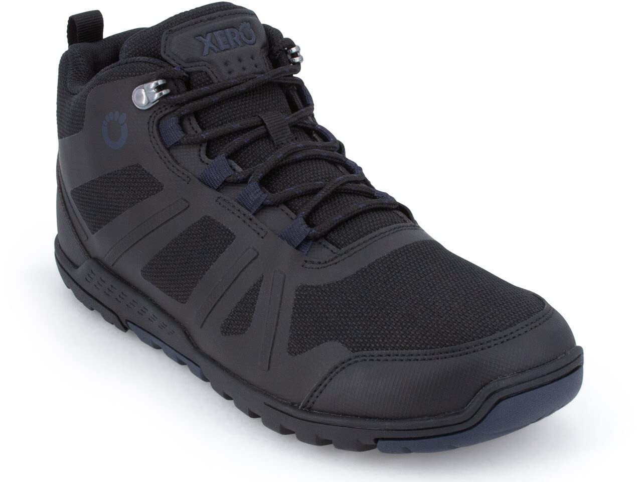 Xero Shoes Men's DayLite Hiker Fusion Boot - Lightweight Hiking or Everyday Boot, Black, 11