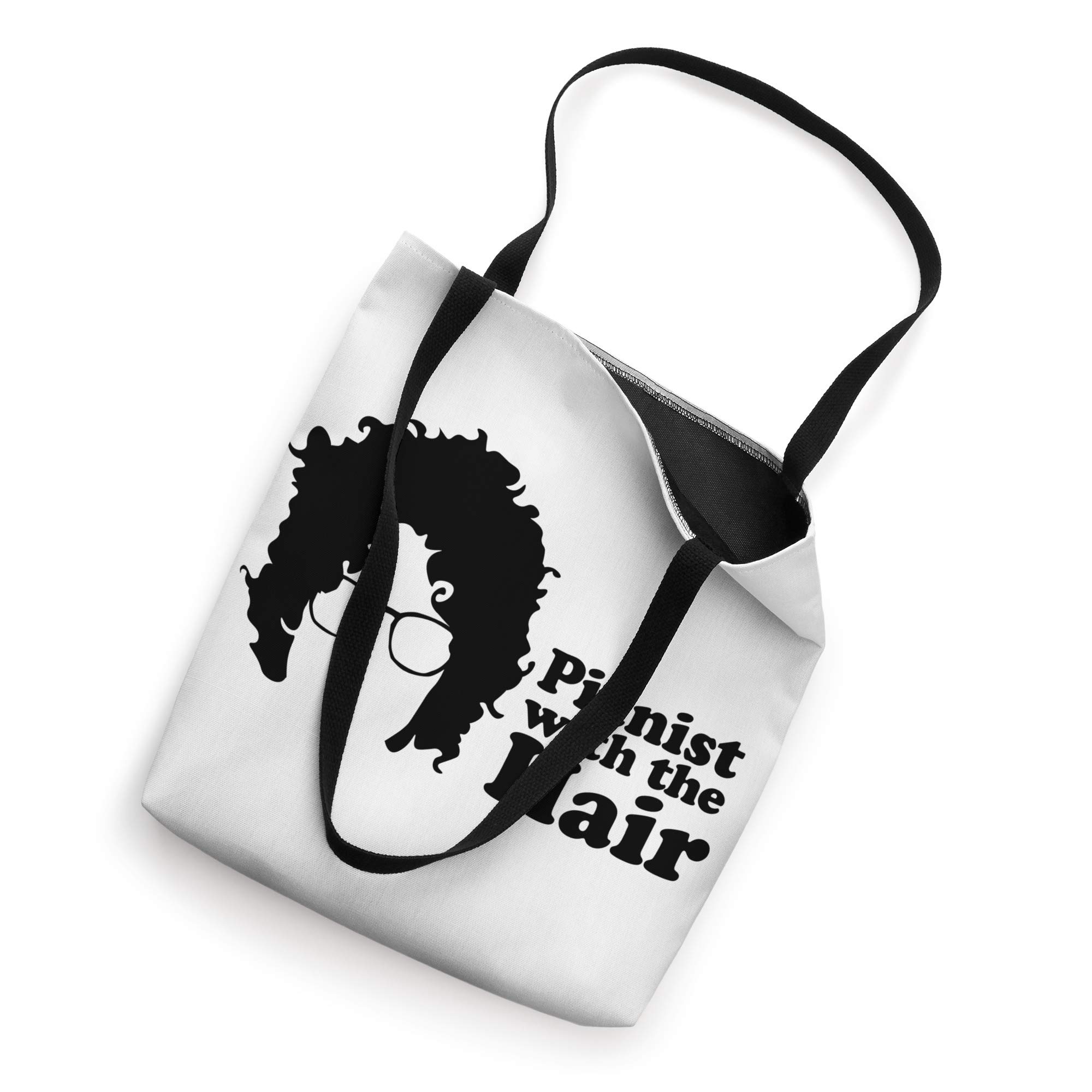 Pianist With The Hair Tote Bag