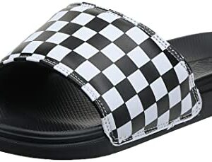 Vans La Costa Slide-On (Checkerboard) True White/Black Men's 12, Women's 13.5 Medium